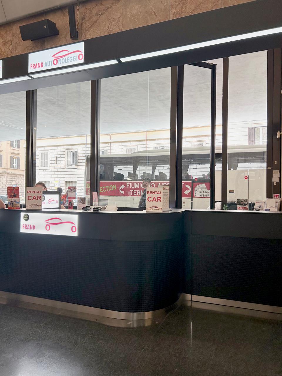 Frank Autonoleggio | Roma Termini | In Stazione