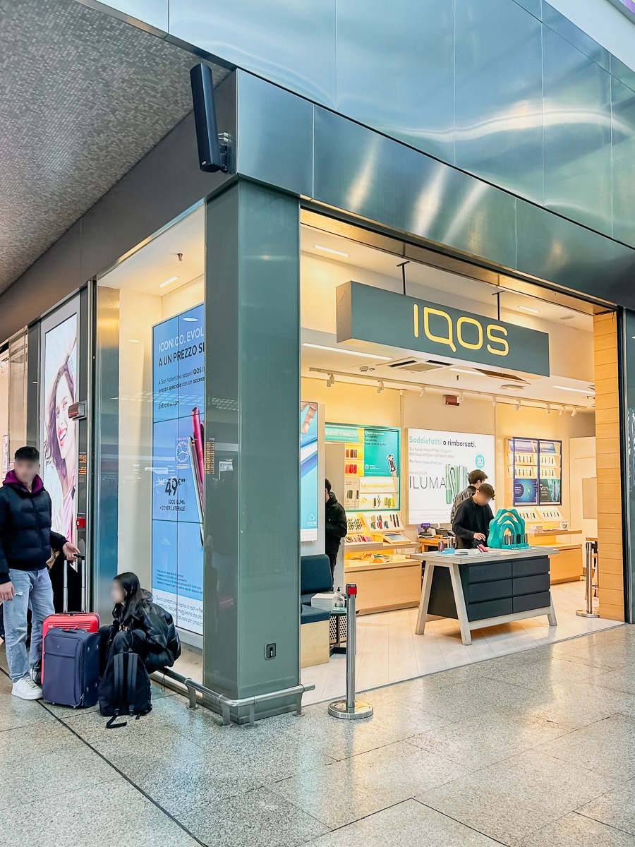 IQOS Tabacchi Stazione di Roma Termini | Roma Termini | In Stazione