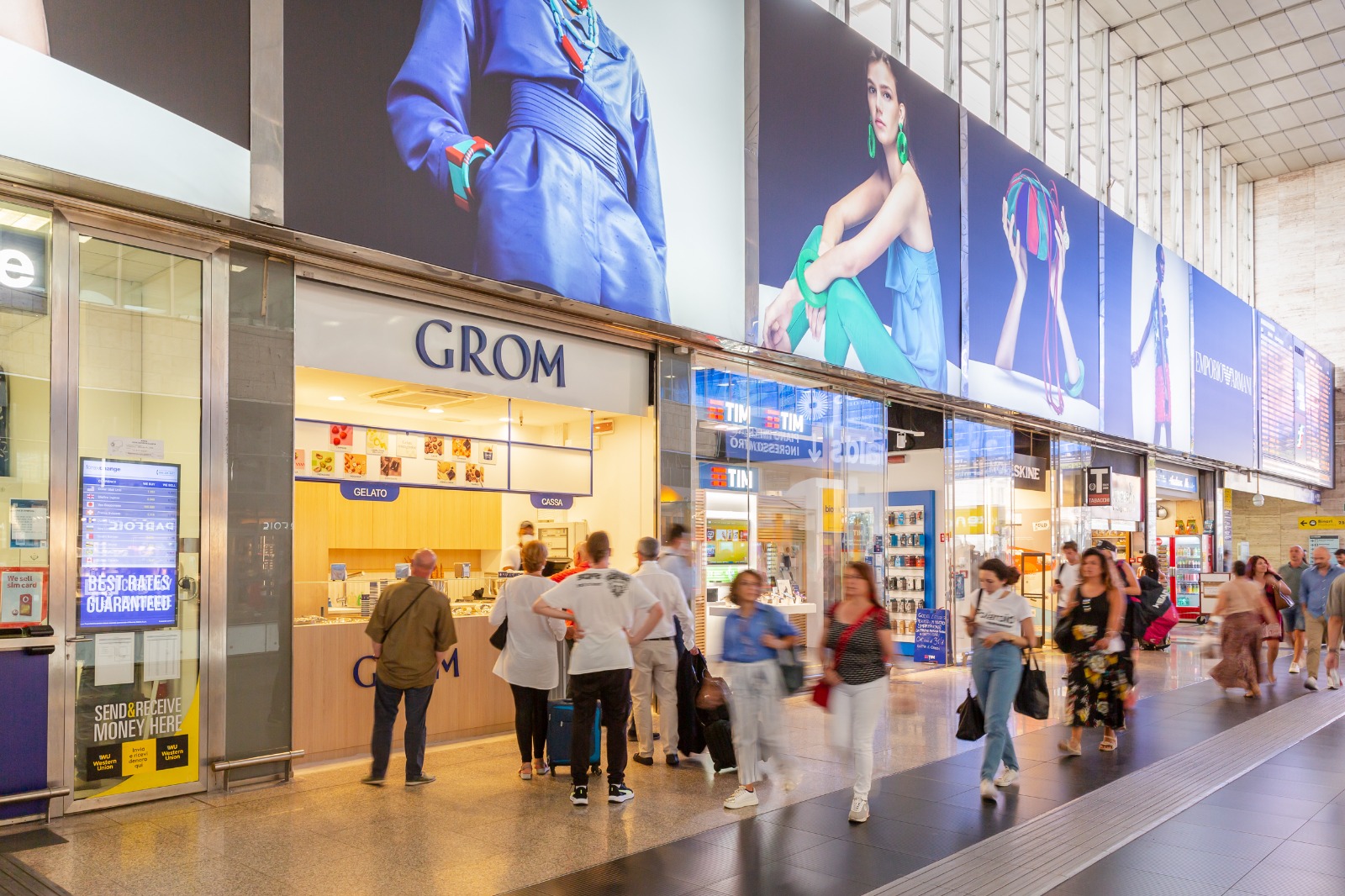 Grom Gelateria Stazione di Roma Termini | Roma Termini | In Stazione