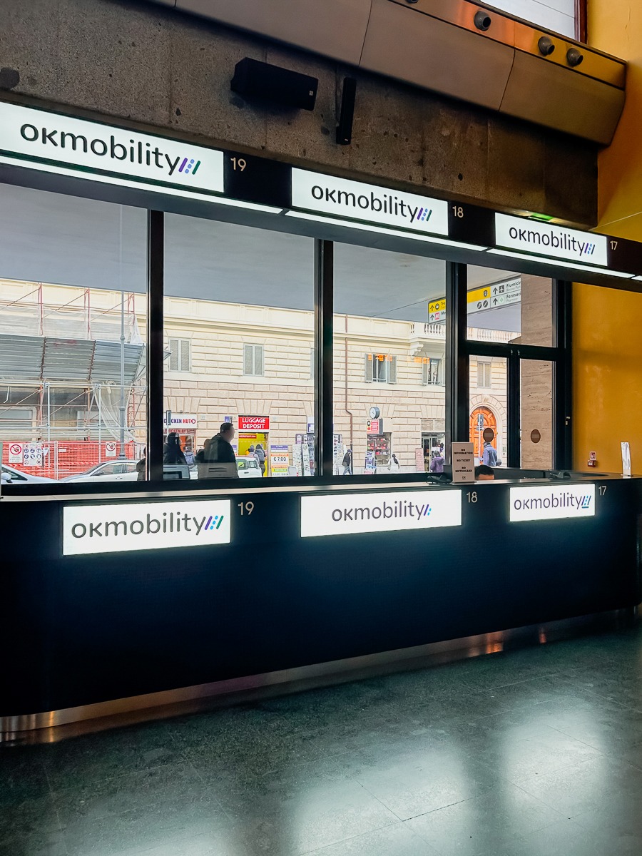 OK MOBILITY Noleggio auto Stazione di Roma Termini | Roma Termini | In ...